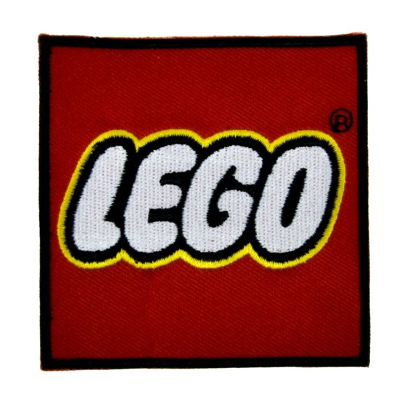 Accessories | Red Lego Logo Patch Embroidery Iron On Sew Applique Toys ...